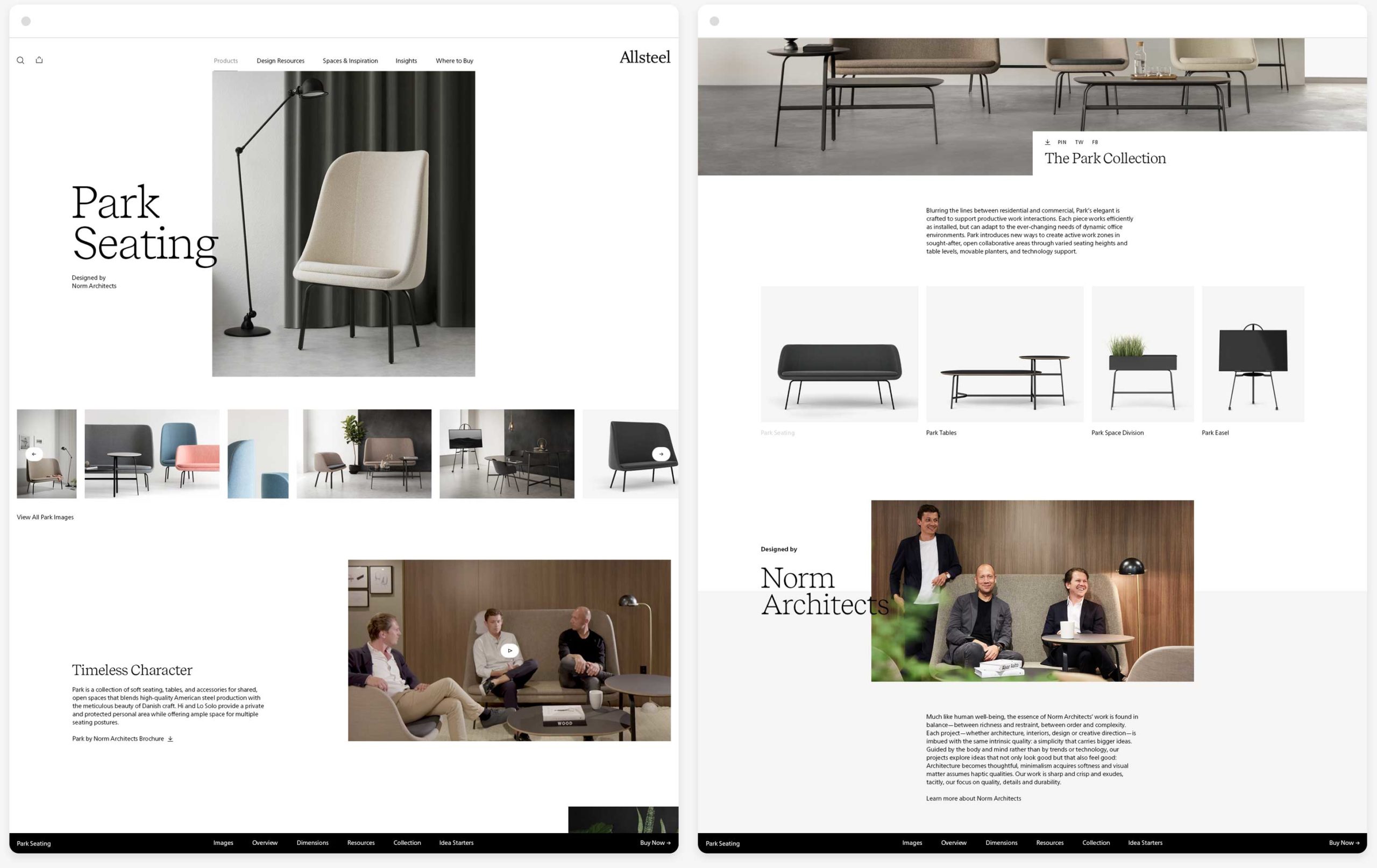 Allsteel Website - CONDUIT