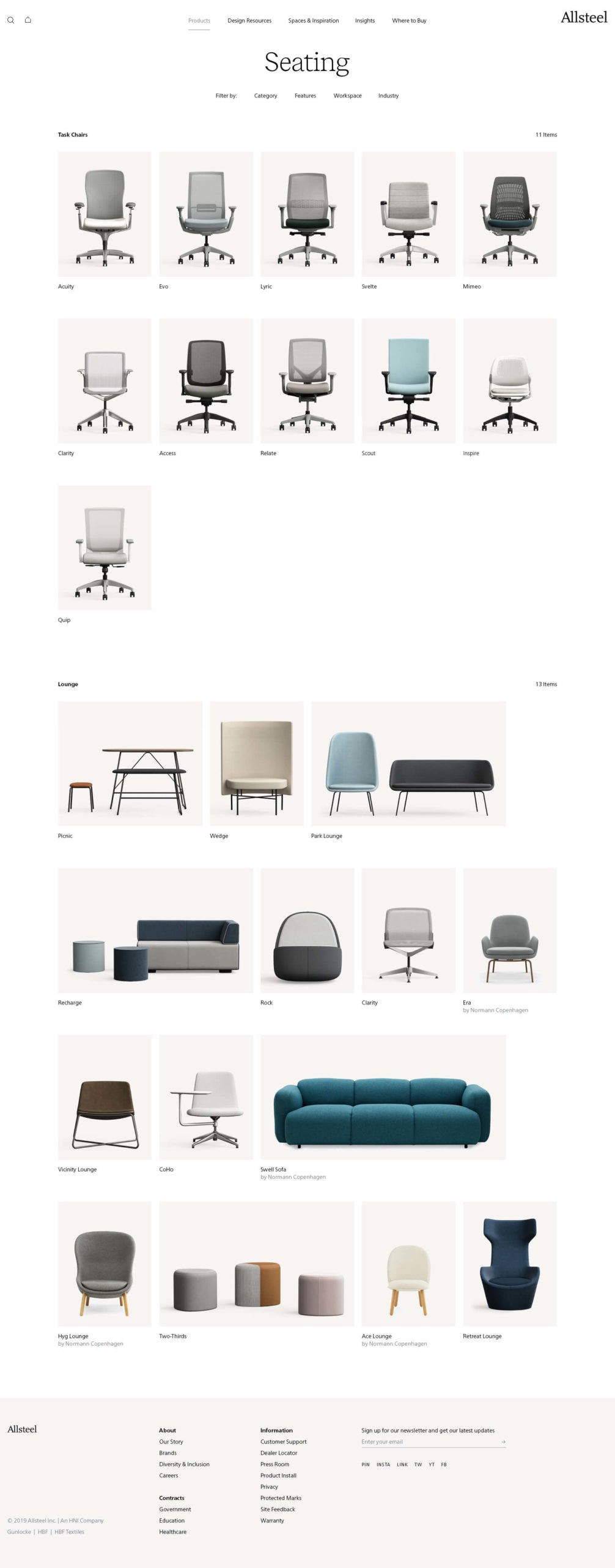 Allsteel Website - CONDUIT